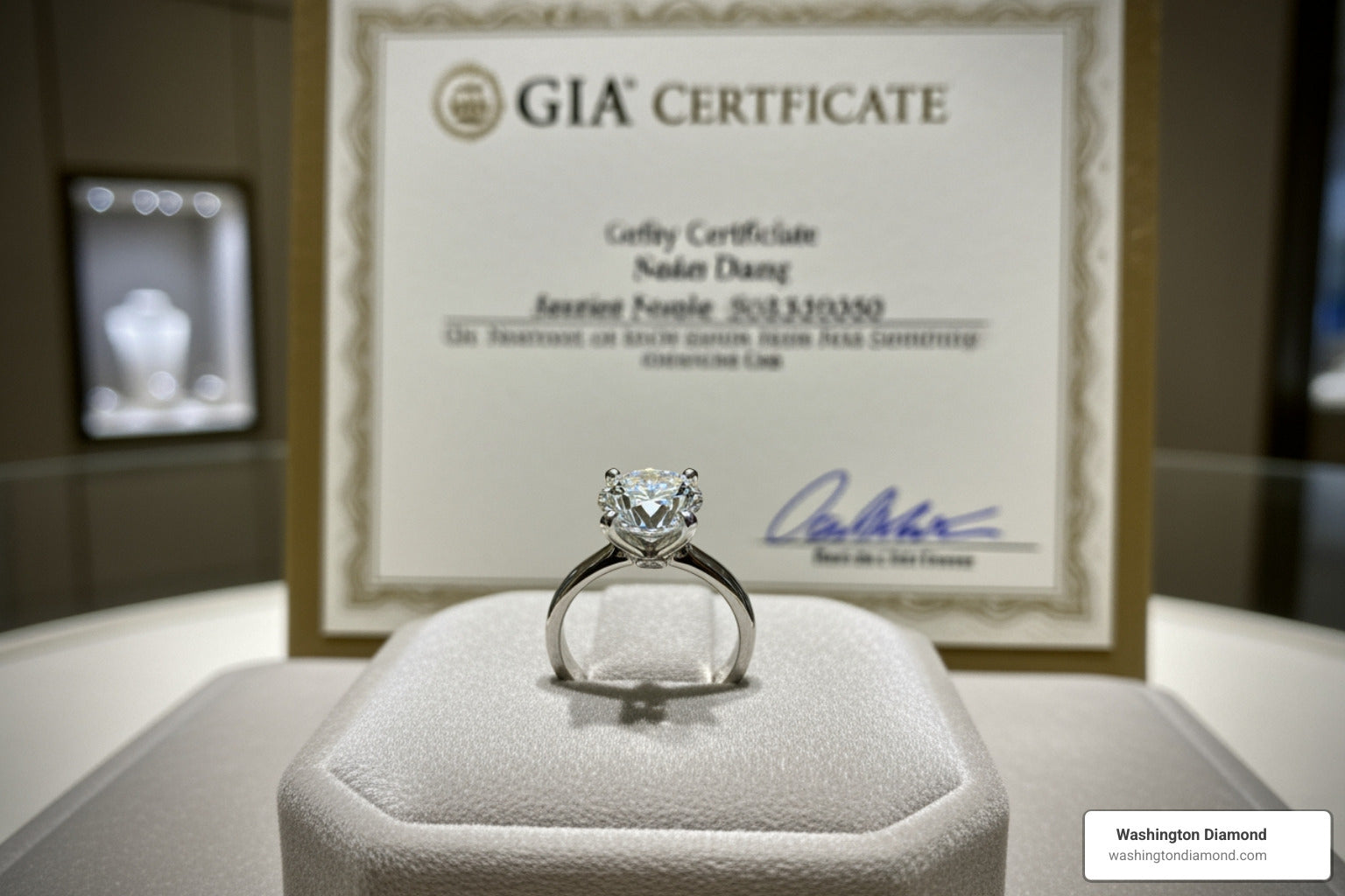 GIA Certified Diamonds Price: Ultimate 2026 Guide – Washington Diamond